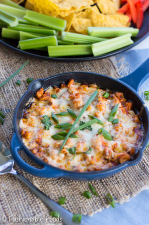 Spicy Buffalo Chicken Fundido
